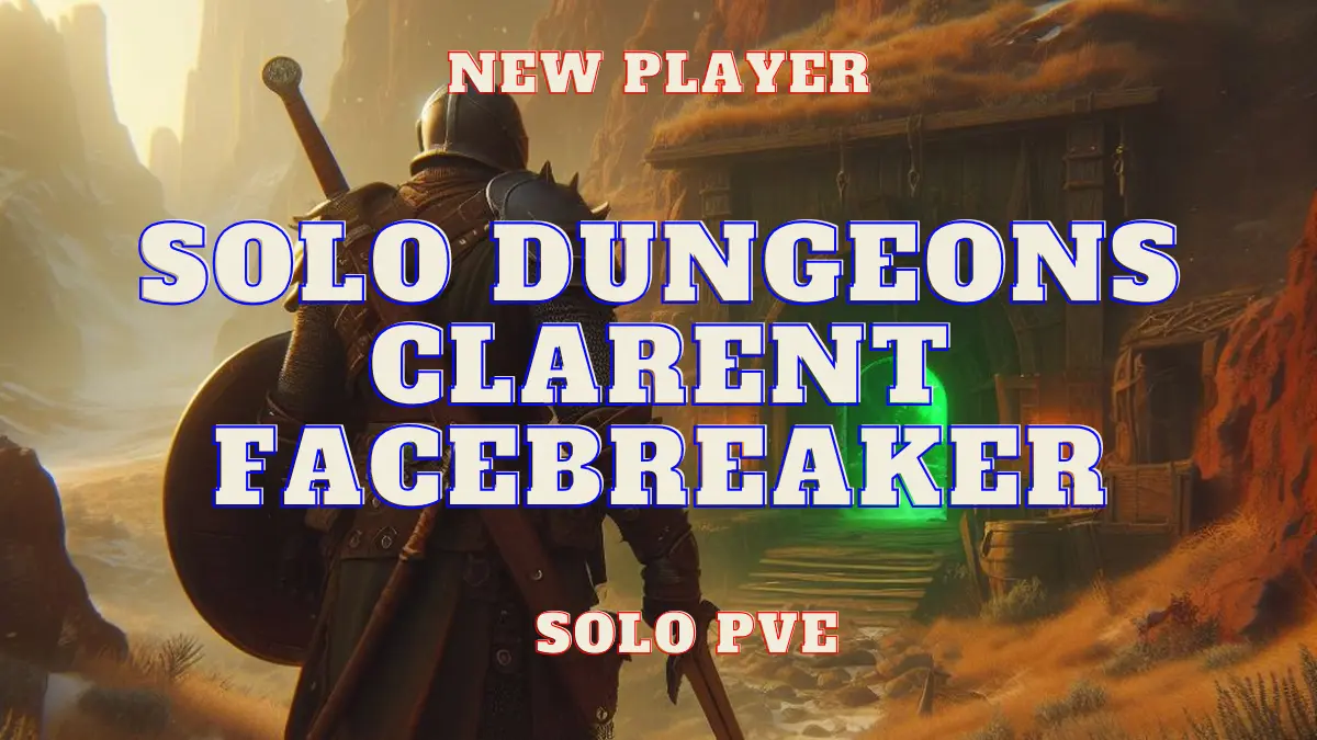 Clarent Sword with Facebreaker for Solo Dungeons and Avalonian Roads ...